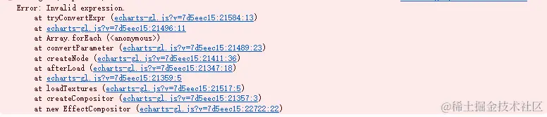 Electron使用echarts-gl控制台报错error: invalid expression问题Electron - 掘金