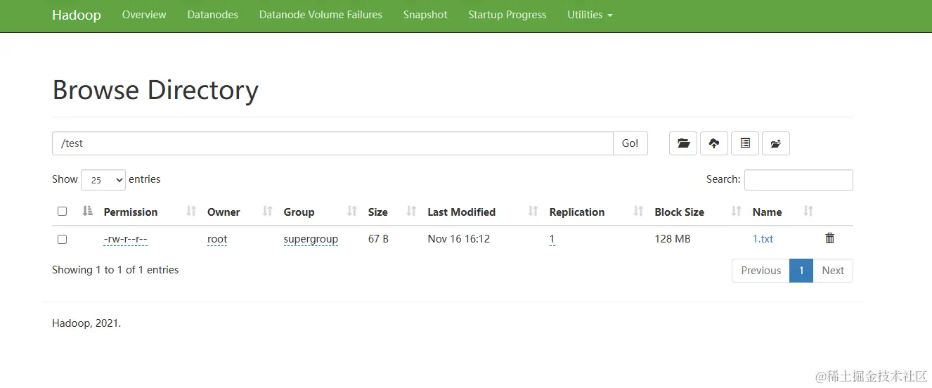 大数据集群学习（7）：Springboot+Hadoop，操作HDFS正常情况下与HDFS交互，一般都是在Linux系统 - 掘金