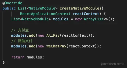 React Native 安卓端调用支付宝和微信支付【🥬 🐔 日记】一步一步教你在 React Native 安卓端 - 掘金