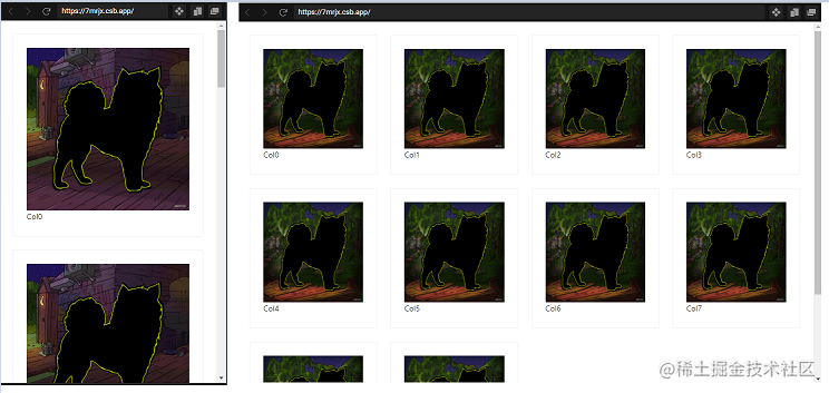 React - Grid layout, two lines of code to achieve responsive - Moment ...