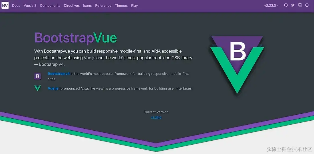 推荐10个最受欢迎的 Vue.js UI 库在2024年，随着Vue.js的不断普及和发展，这个轻量级、易于学习的Jav - 掘金