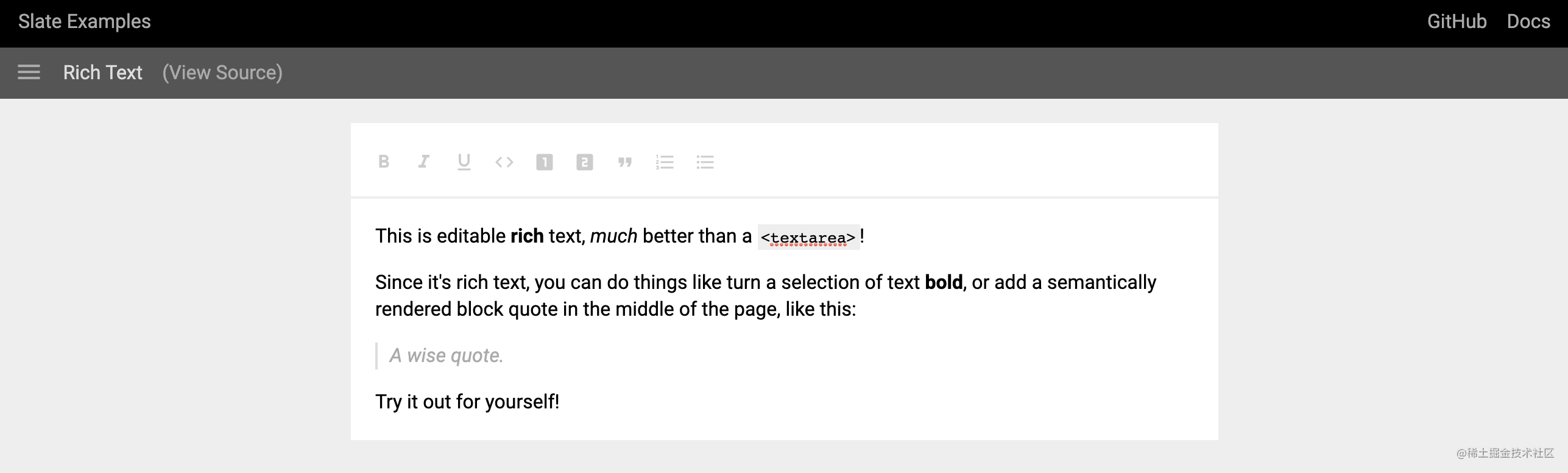 Slate.js - Web rich text editor framework from basic usage to core ...