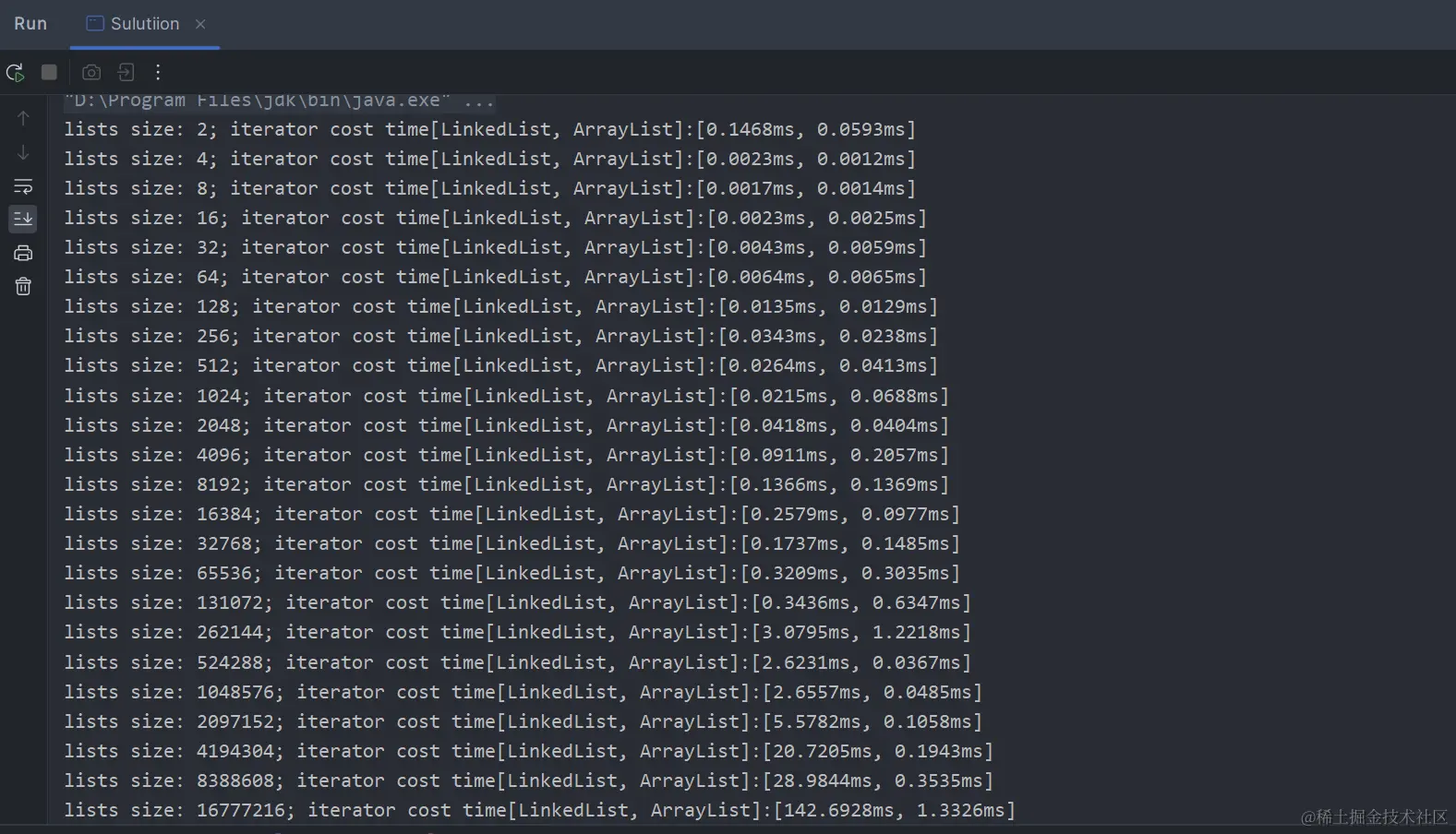 性能对决：LinkedList vs ArrayList，结果出乎意料 - 掘金