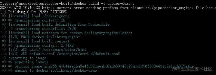 docker本地如何启动前端项目概述 Docker 是一个应用程序开发、部署、运行的平台，使用 go 语言开发。相较于传 - 掘金
