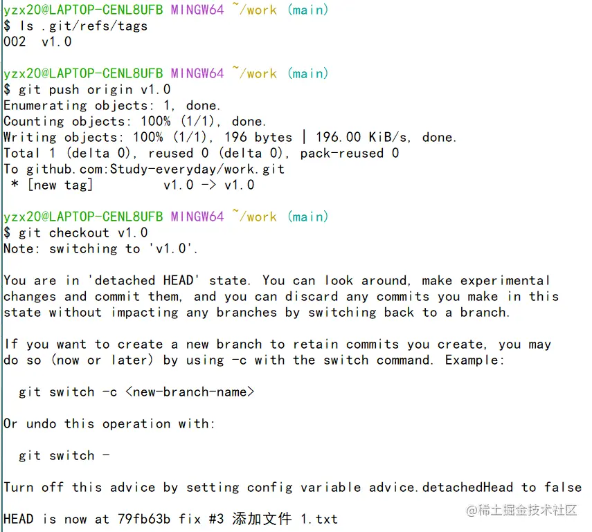 GitHub 基础教程06 - Git tag 和 GitHub releasesGit tag 和 GitHub r - 掘金