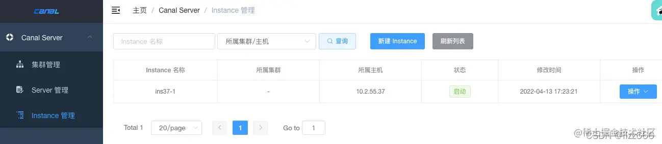 Canal-1.1.5安装部署及详细配置Canal-1.1.5安装部署及详细配置https://github.com/a - 掘金