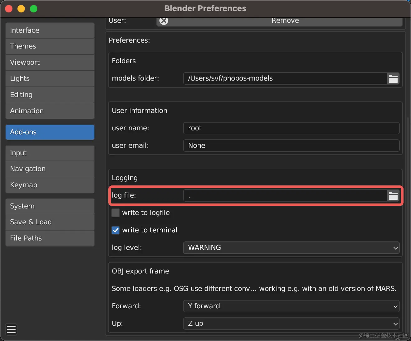 Blender系列 -- 配置URDF简介 在 Blender 中，默认是不支持 URDF 文件导入的，这个需要安装第三 - 掘金