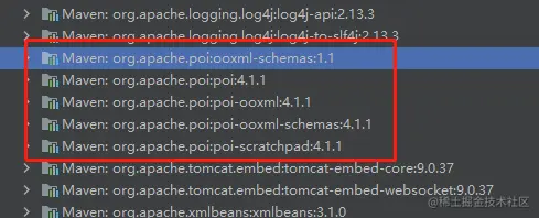 ClassNotFoundException org.apache.poi.POIXMLDocumentPart 错误解决 - 掘金