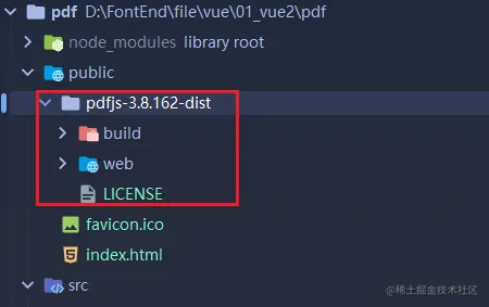 vue中使用pdfjs-dist预览本地上传的pdf文件并且内网访问一、 使用pdfjs-dist预览pdf文件 ①：背 - 掘金