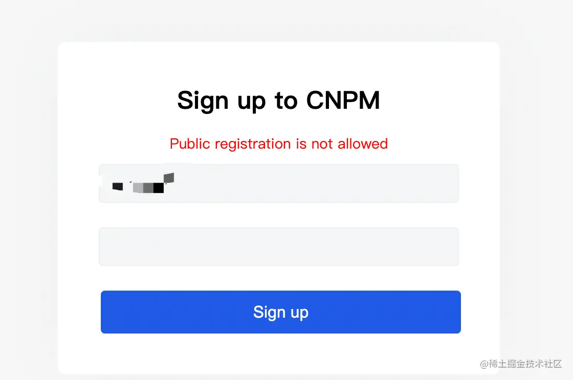 npm 命令行登录npm 控制台登录，以及报错处理# Public registration is not allowe - 掘金