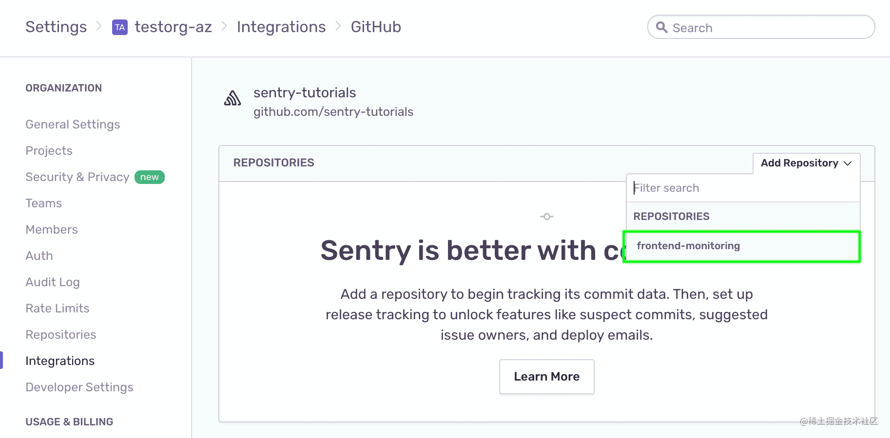 Sentry Web 前端监控 - 官方最佳实践教程 - 掘金
