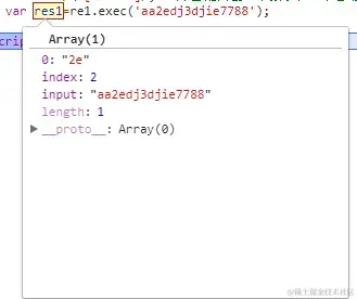 JavaScript中exec()方法详解一、RegExp对象的声明及exec()方法的使用 声明一个RegExp有两种 - 掘金