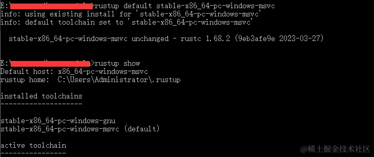 rust 启动报：failed to run custom build command for `ring v0.16.20` - 掘金