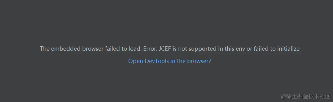 Flutter Inspector 视图调试工具突然不能用了The embedded browser failed to - 掘金