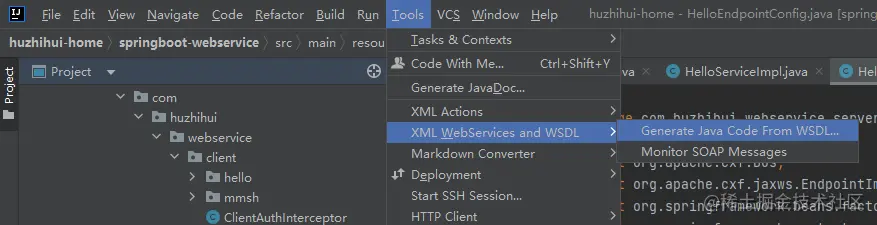 SpringBoot WebService服务端和客户端使用案例本文主要介绍了SpringBoot搭建WebServic - 掘金