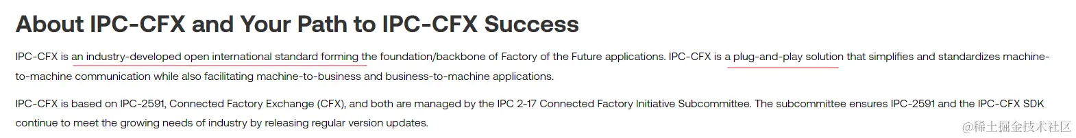 【IPC-CFX】两种模式简介1. AMQP 和 MQTT的區別： MQTT（Message Queuing Telem - 掘金