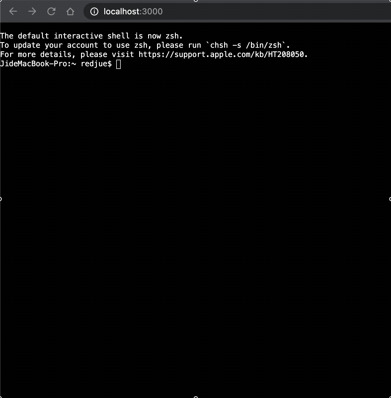 用 xterm.js 实现一个简易的 web-terminal ！ - 掘金