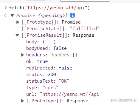 一些前端可用的API接口1. 浏览器Fetch API 2. https://yesno.wtf/api yesno.w - 掘金