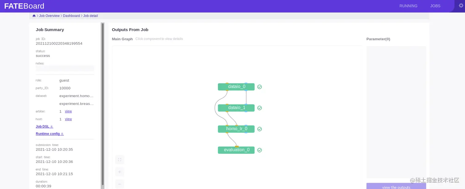 联邦学习 - Fate平台单机部署（Docker版）常用地址 Fate 官方网站 https://fate.fedai. - 掘金
