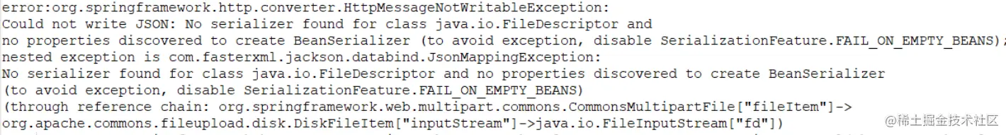 文件上传出现的几个问题1.上传文件的时候 SPRING REST: The request was rejected b - 掘金