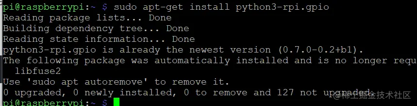 Python对GPIO的操作python读取gpio数据 如果要使用Python来使用GPIO信号，需要使用RPi.GP - 掘金