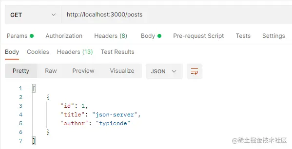 『前端必备』本地数据接口 —— json-server 从入门到膨胀前端必备技能：模拟本地数据。如果你正在为没接口测试而 - 掘金