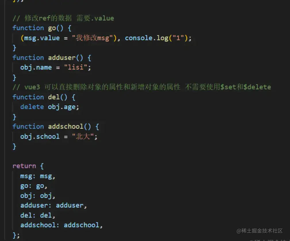 vue3:ref reactve 计算属性 组件传值 - 掘金