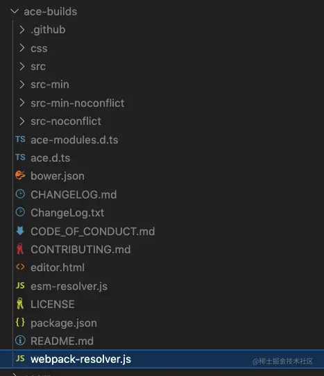 在Vue项目中集成Ace 代码编辑器前言 简介 Ace 是一个用 JavaScript 编写的可嵌入代码编辑器。它与 - 掘金