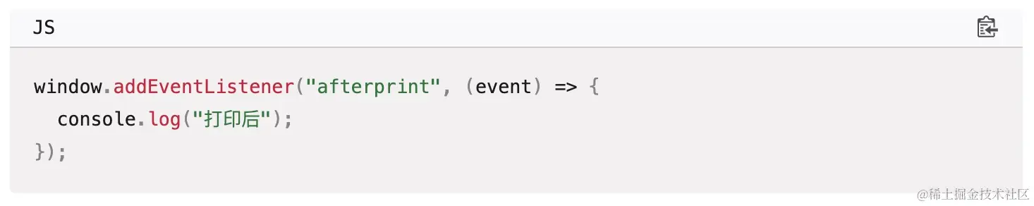 如何用window.print()实现打印分页🥹用window.print()实现打印，并防止内容截断。首先，我们要先 - 掘金
