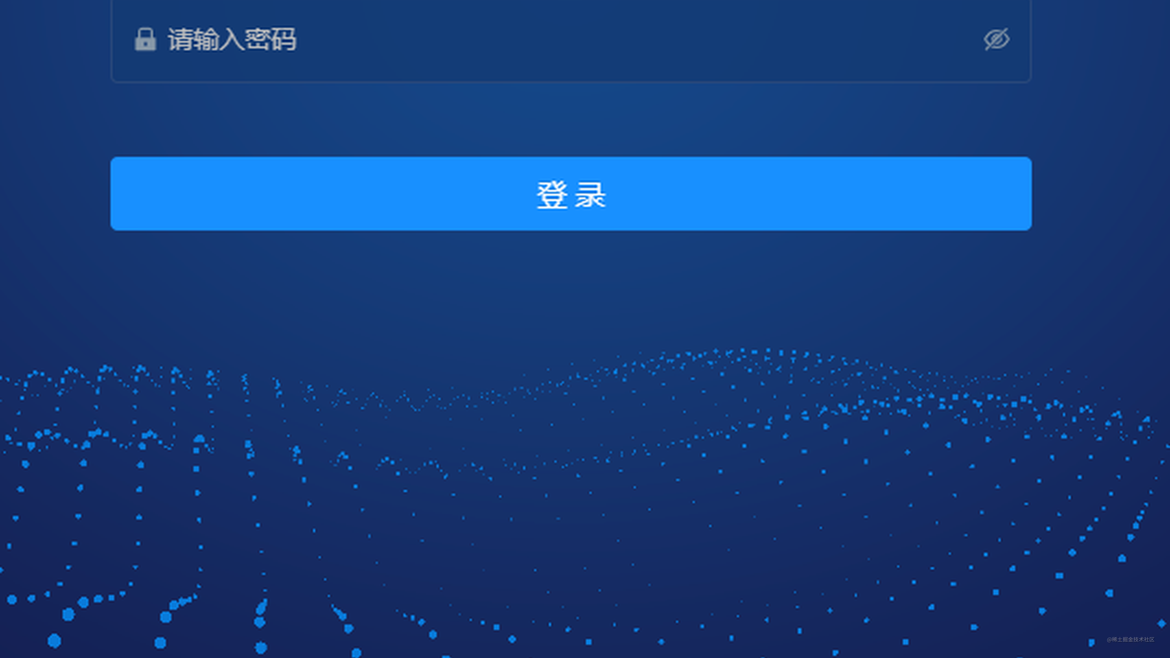 vue+three，制作iview大波浪特效（老板就喜欢带劲的） - 掘金