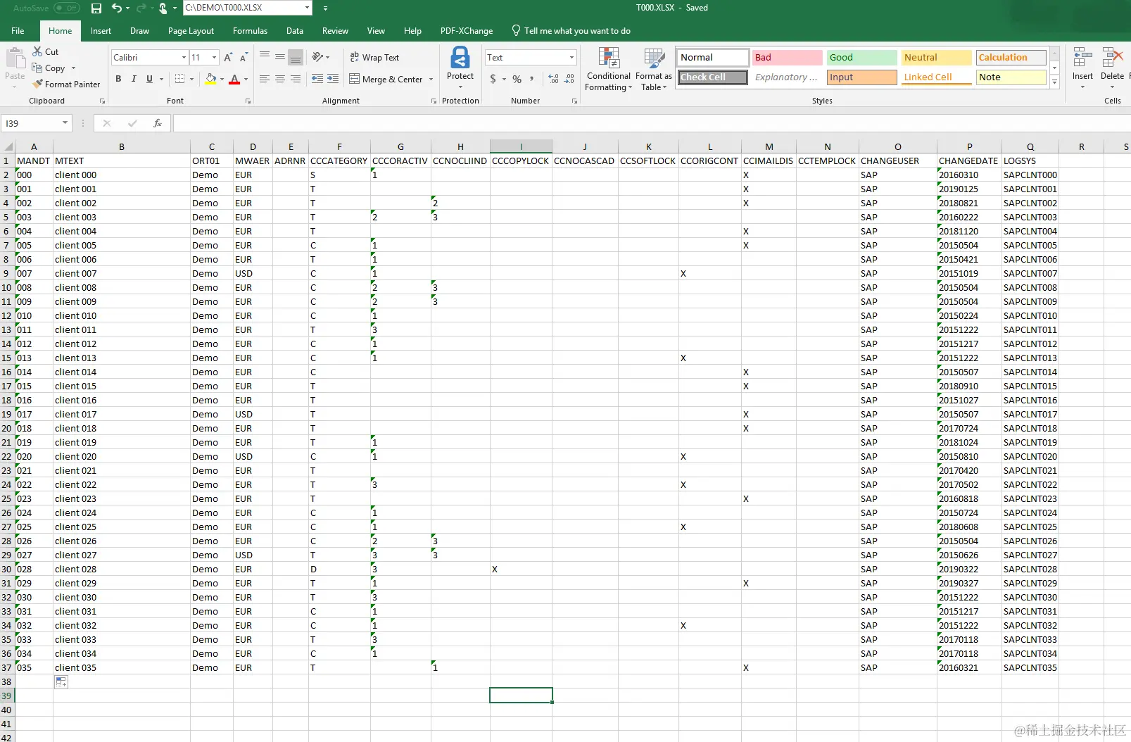 Excel 文件 （*.xlsx） 导出/导入SAP ABAP 如何通过动态方式实现Excel导入和导出，如何使用最新的 - 掘金