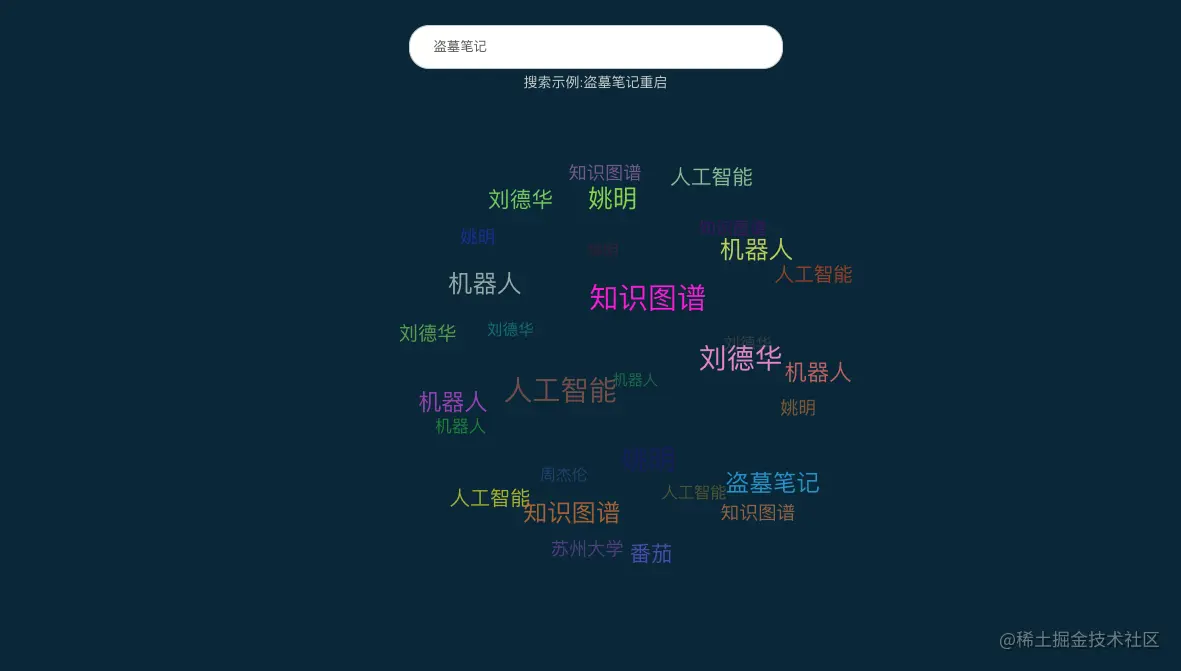 知识图谱(节点关系图)-echarts实现方案最近项目需求,要做一个知识图谱,参照为思知.然后就去看了一下效果及他的实现 - 掘金