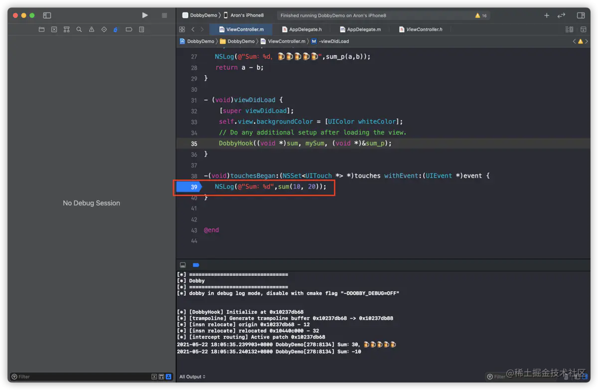 16-Hook原理（三）InlineHook - 掘金