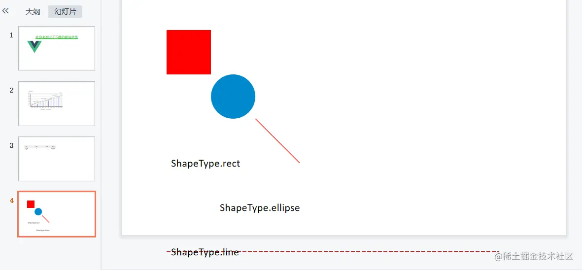 前端使用ppexgen.js导出ppt文件ppexgen.js是前端用来导出ppt的js库，它还支持typeScript - 掘金