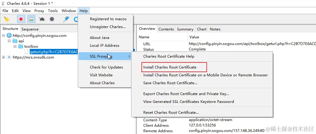 Charles安卓手机抓包配置问题汇总一、SSL未开启 Charles显示 Failure SSL handshake - 掘金