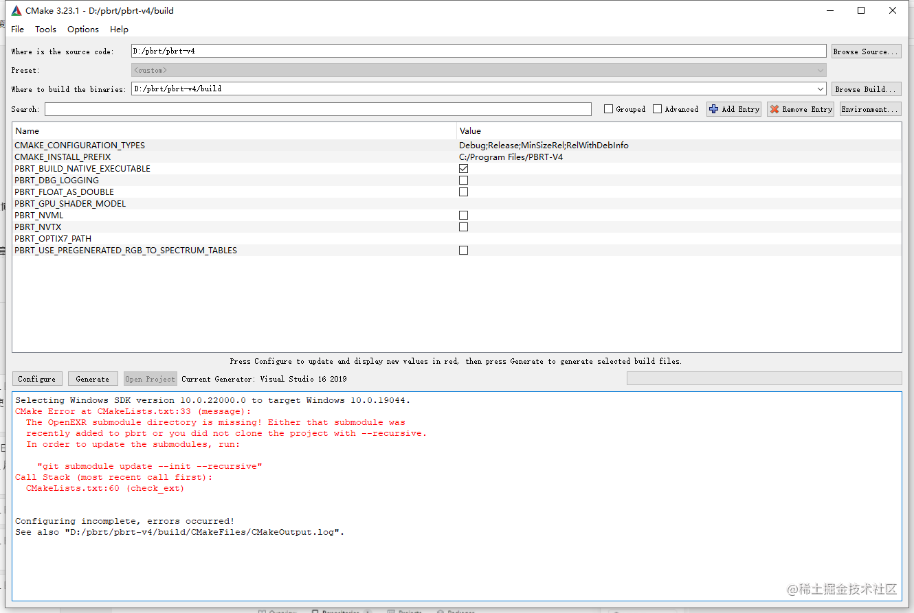 pbrt v-4物理渲染编译 - 掘金