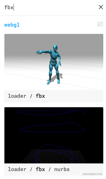 一些three.js的基础——加载FBX模型 - 掘金