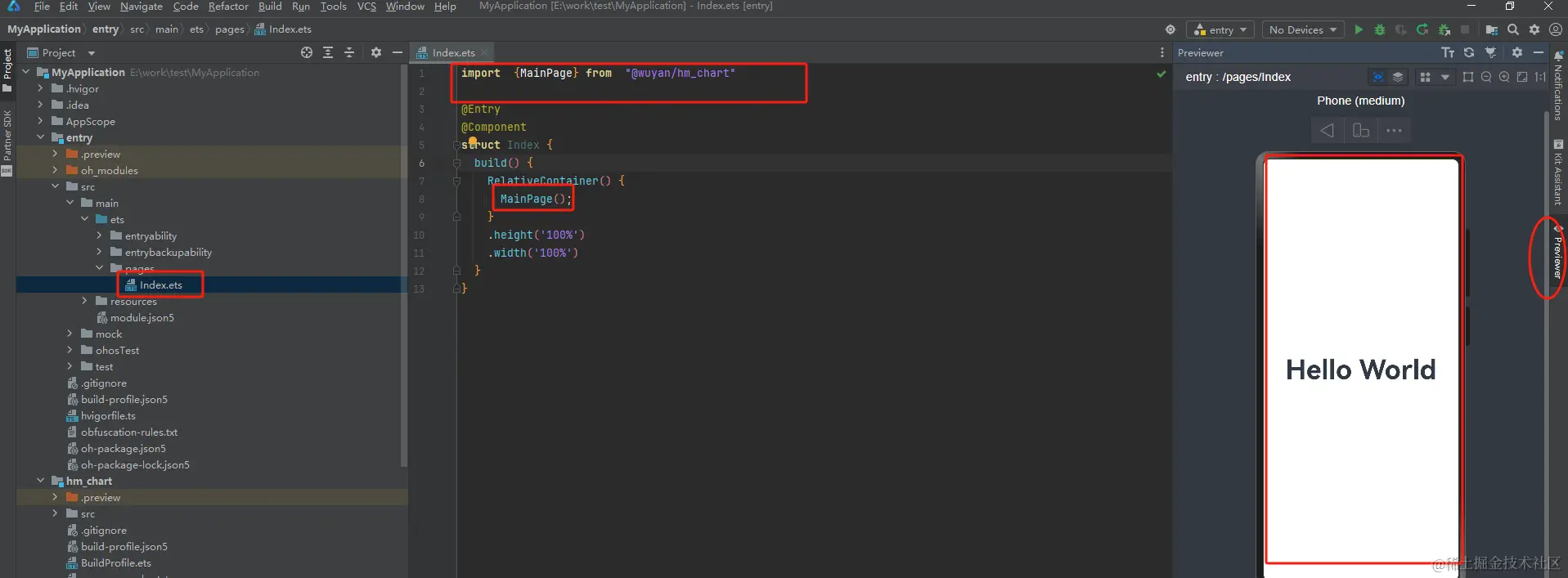 华为HarmonyOS NEXT （基于Echarts）开发一个OpenHarmony三方库前言 我自己之前想做一期关于 - 掘金