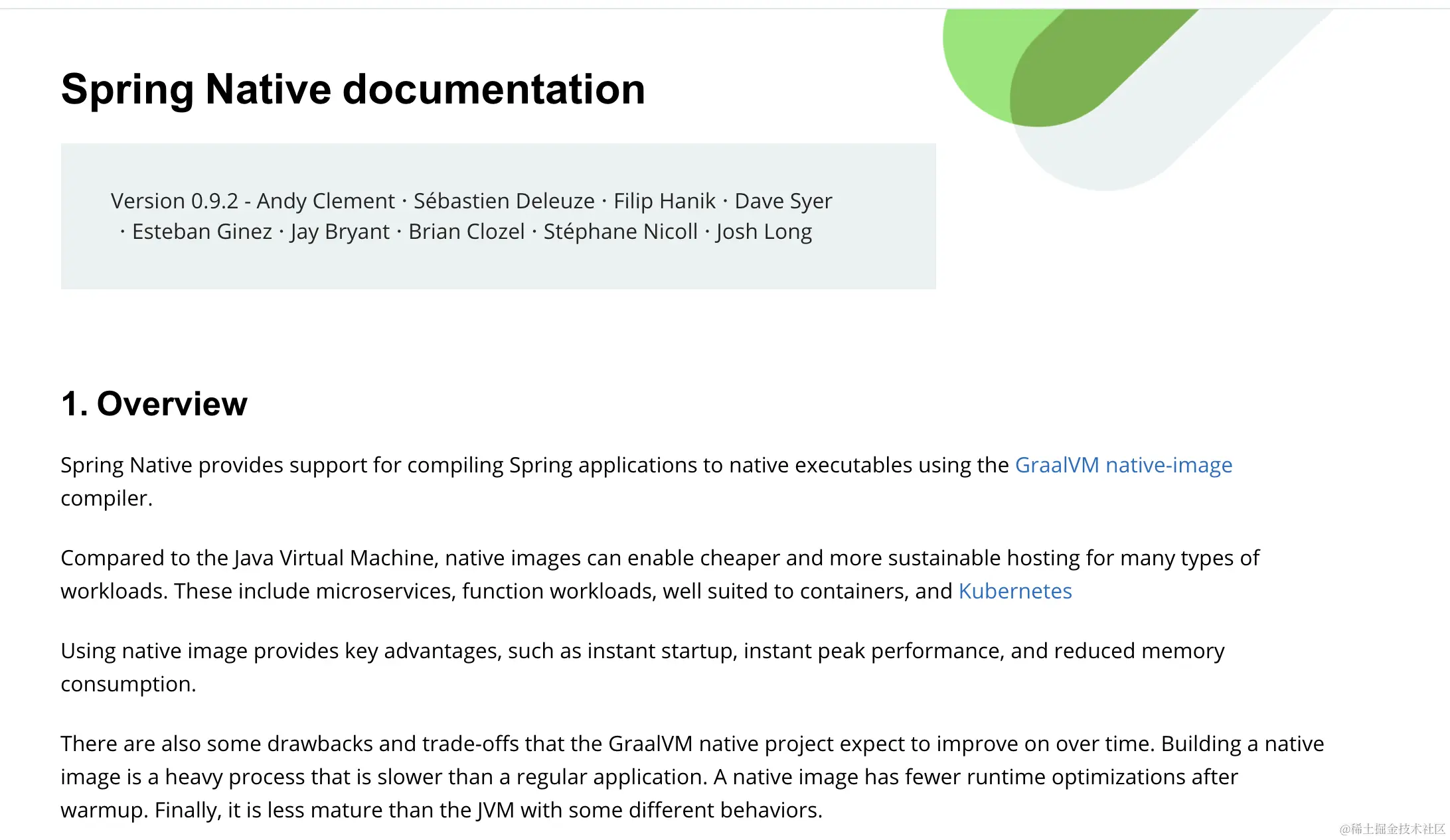 Spring Native与WebFlux一样注定昙花一现？Spring Native出生自带光环，这与当初的Sprin - 掘金