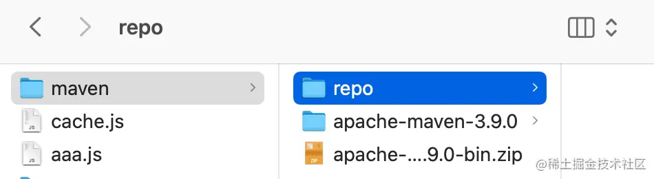 Mac中配置Maven环境本文主要介绍如何在MacOS下配置Maven环境，让只使用Mac的程序员能够有一份方便简洁的配 - 掘金