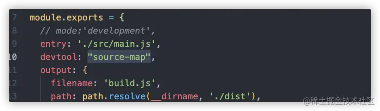 Webpack配置-source-map初识source-map 一般我们打包发到服务器的代码都是被压缩丑化之后的，有些 - 掘金