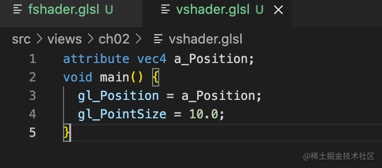 WebGL入门(三)：使用VUE3编写WebGL程序 - 掘金