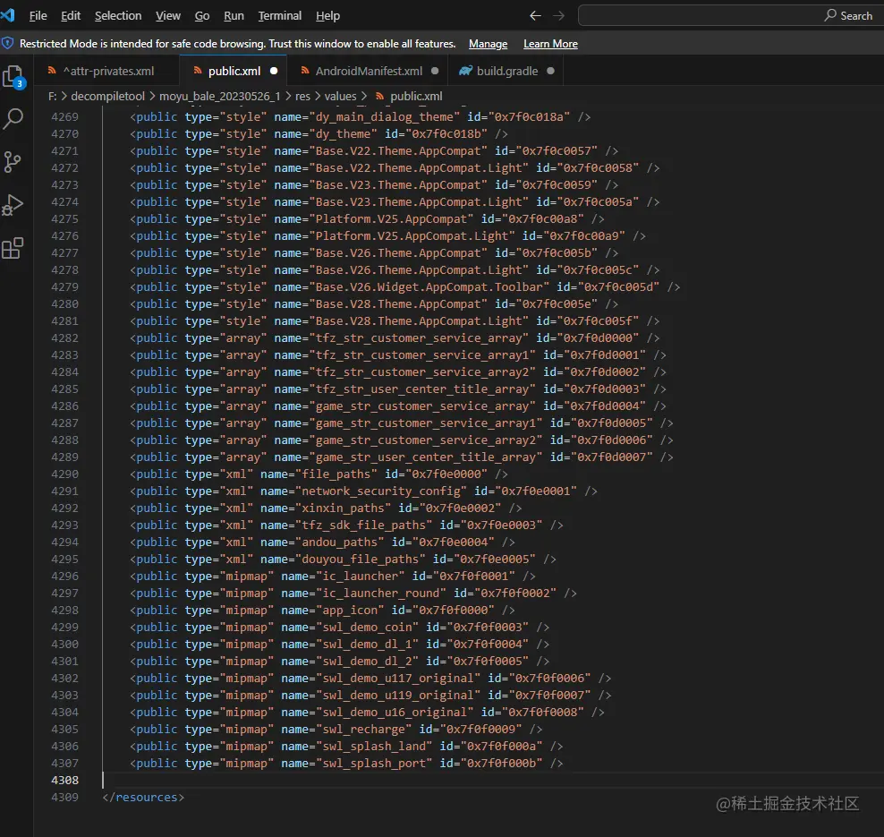 apktool 遇到 Exception in thread "main" org.jf.dexlib2.dexbacked.DexBackedDexFi - 掘金