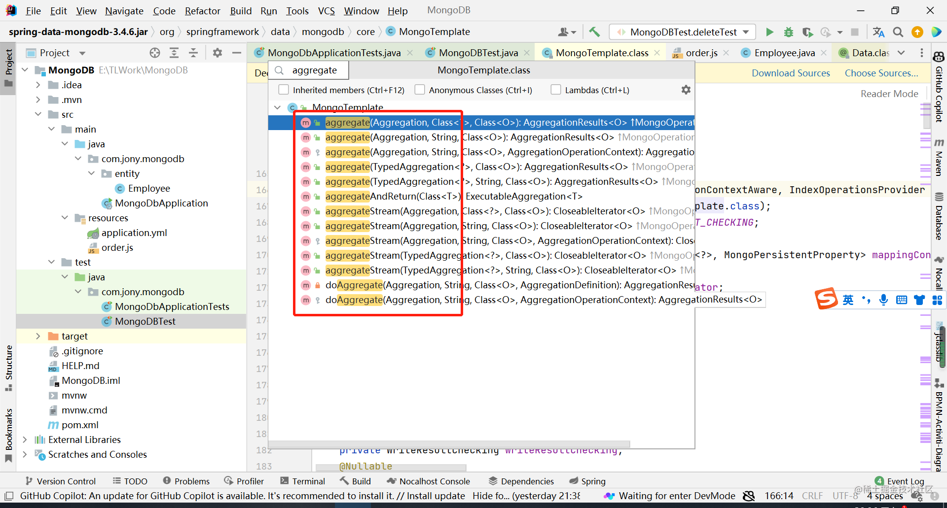 SpringBoot整合MongoDB实现增删改查及聚合操作 - 掘金