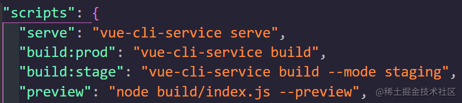 Vue项目打包：执行命令“npm run build”报错“missing script: build” - 掘金