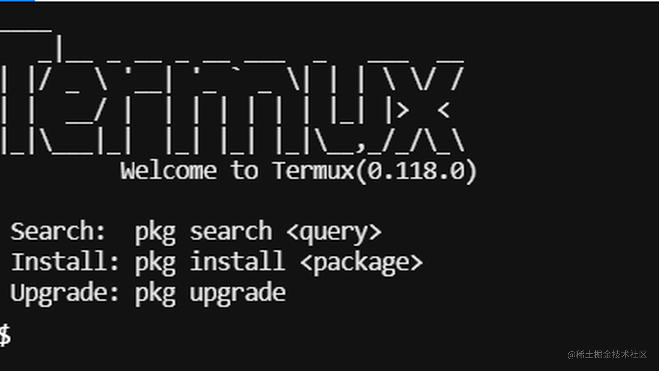 手机当服务器(Termux)快速入门 - 掘金