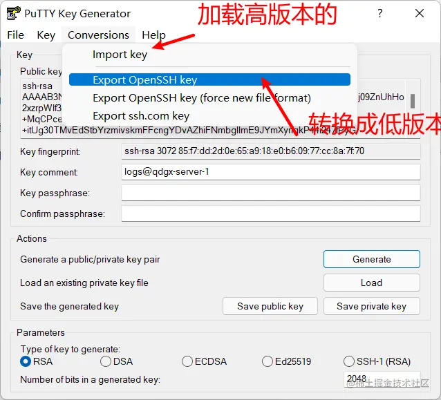 jsch读取密钥报错com.jcraft.jsch.JSchException: invalid privatekey: [B@6f4327ab - 掘金