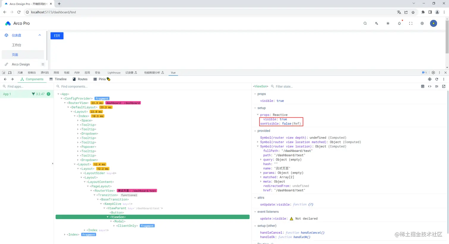 Vue3父子组件双向绑定和事件传递1为什么要写这个文章？ 11 问题1：父子组件双向绑定 在工作中碰到了父子组件需要 掘金 