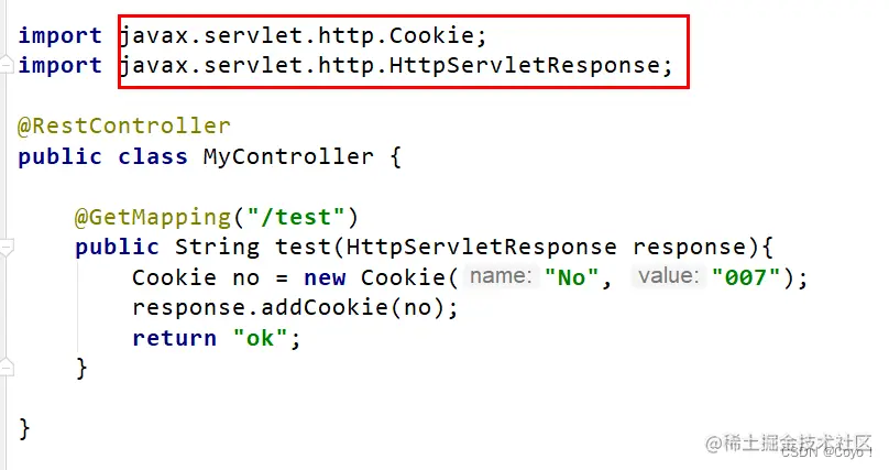 SpringBoot开发中使用Cookie什么是cookie？ cookie就是一个小体积的键值对，格式：key=val - 掘金
