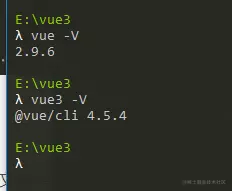 Vue3.x和Vue2.x共存基础上进行构建项目由于本地环境中全局安装了vue2.x，且还有很多项目都是vue2.x，因 - 掘金